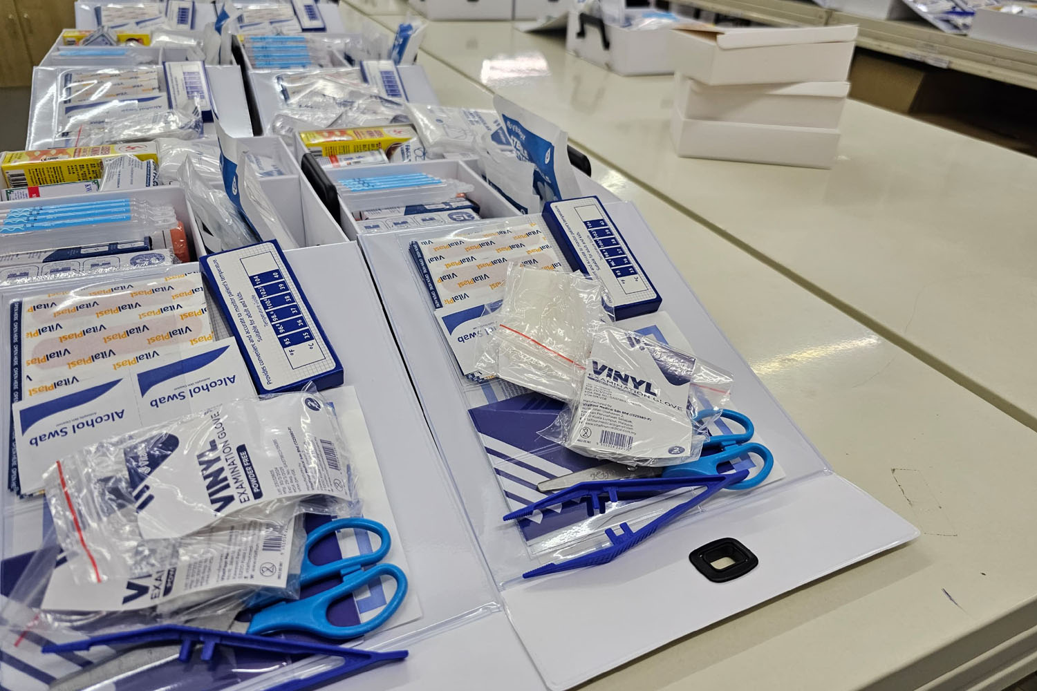 First Aid Kits for Malaysia Red Crescent Society Training Department ...