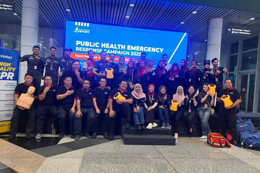 Malaysia Airport Public Health Campaign - Vitalfour Medical
