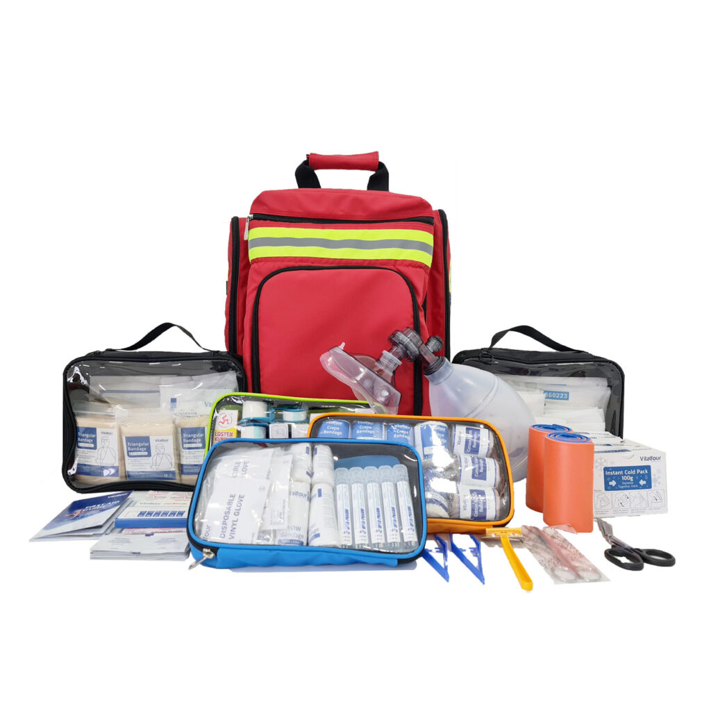 First Responder Trauma Backpack - Vitalfour Medical