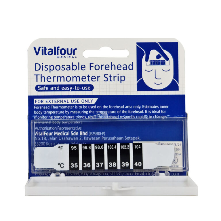 Forehead Thermometer Strip - Vitalfour Medical