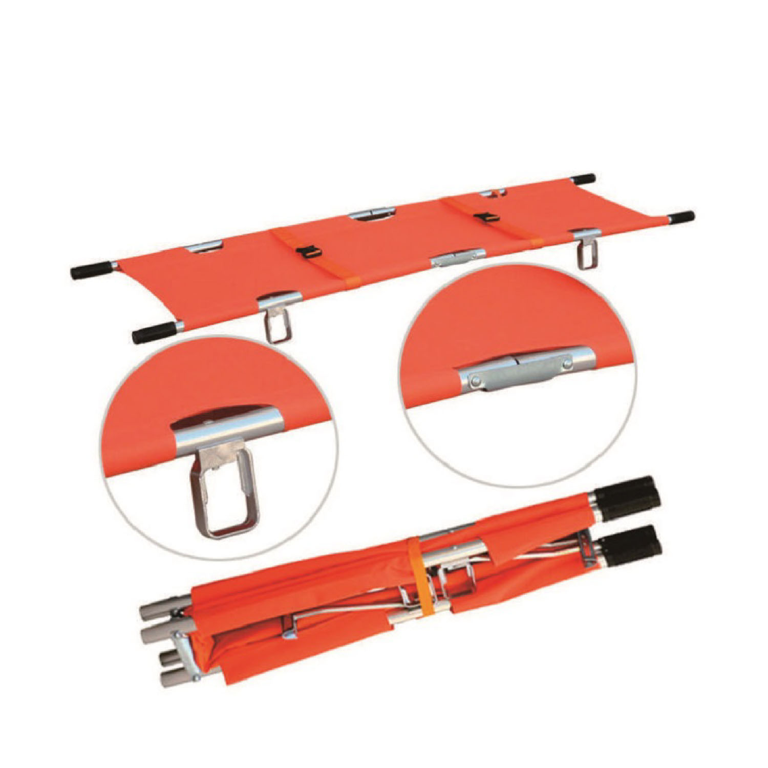 Double Fold Stretcher With Carrying Bag | Stretcher Supplier Malaysia ...