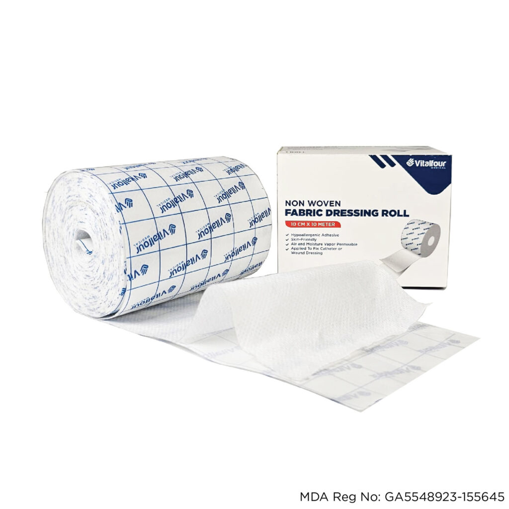 Non Woven Fabric Dressing Roll | Catheter Fixation - Vitalfour Medical