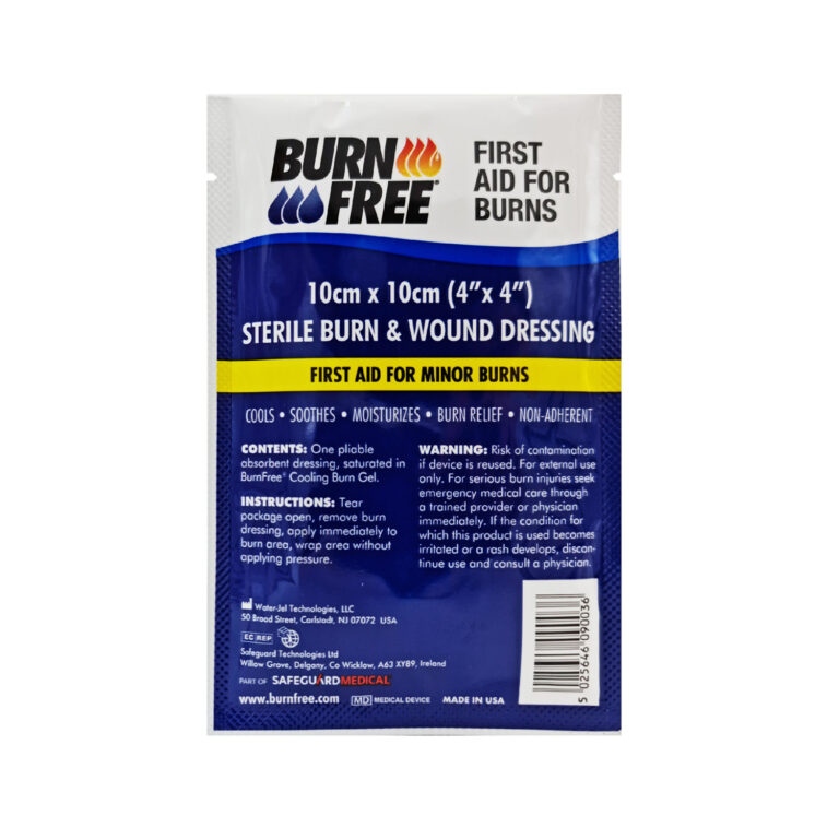 Burn Dressing 10cm x 10cm | First Aid For Burn | Vitalfour Medical