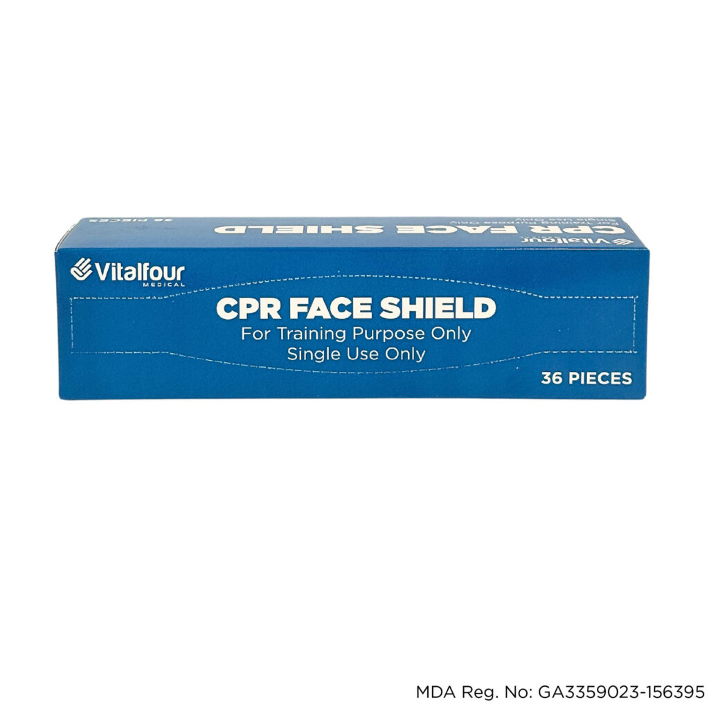 CPR Face Shield (Box) - Vitalfour Medical