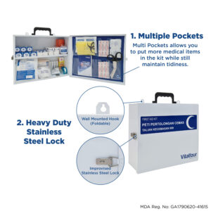 DOSH Compliant First Aid Kits for Workplace Malaysia