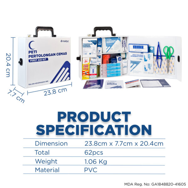 Ultimate Large First Aid Kit | Home & Office - Vitalfour Medical