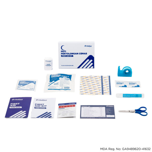 Compact First Aid Kit For Cycling in Malaysia - Vitalfour Medical