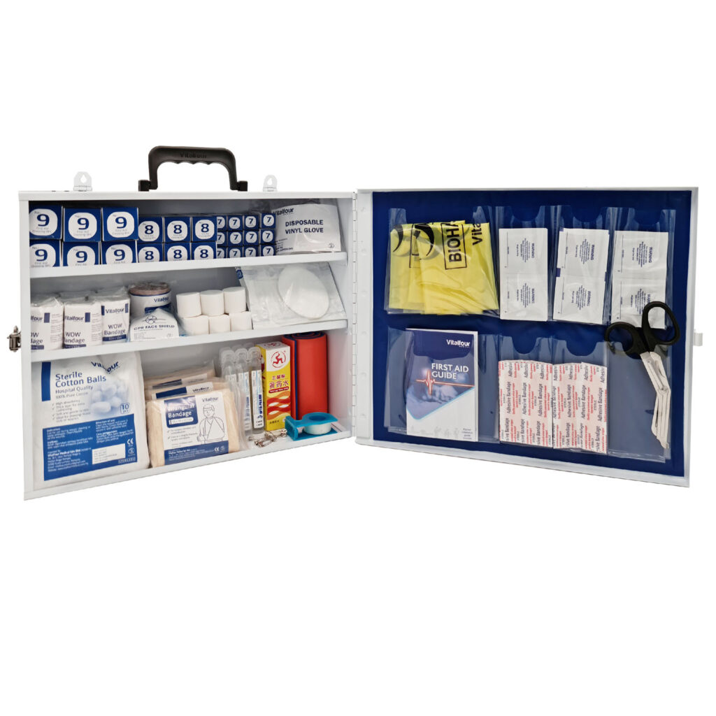 OSHA First Aid Kit Box A | 1-10 Pax Workplace - Vitalfour Medical