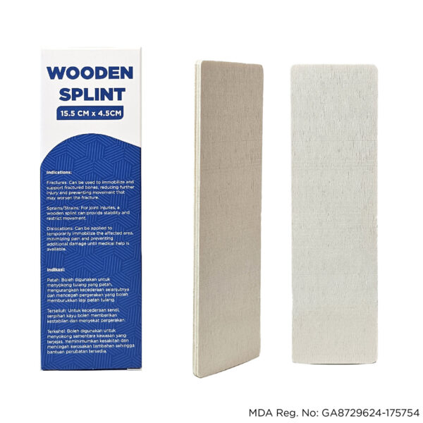 First Aid Wooden Splint - VItalfour Medical